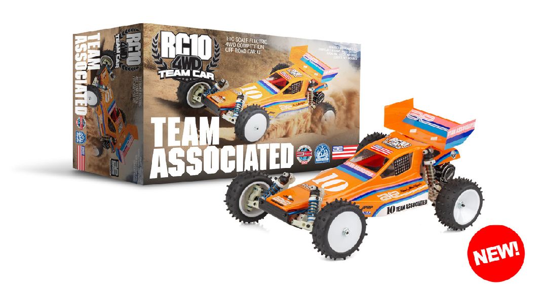 Adrenaline Hobby - Team Associated 1/10 RC10 4x4 Team Kit - Model# ASC6046